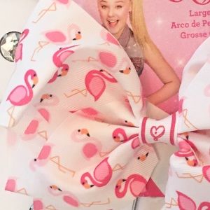 JoJo Siwa | Accessories | Jojo Siwa White Flamingo Cheer Bow Nwt | Poshmark